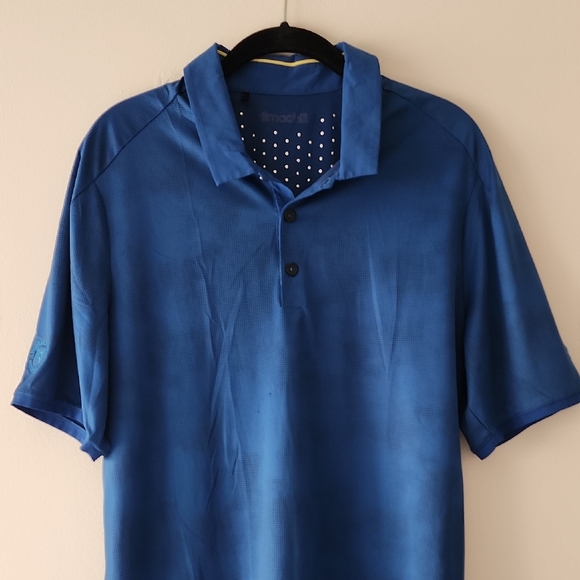 adidas | Shirts | Adidas Deep Blue Polo Shirt | Poshmark